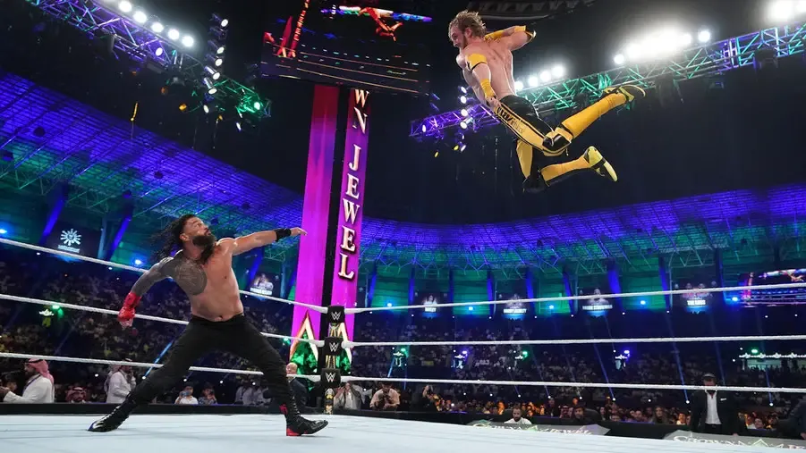 Report: When Logan Paul Suffered Major Knee Injury At WWE Crown Jewel Revealed